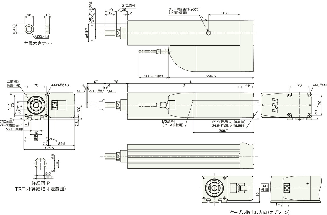 アイエイアイ | | RCP6_RCP6S-RA8R