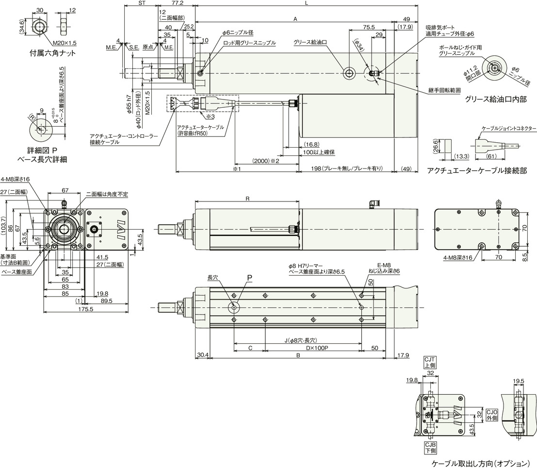 アイエイアイ | | RCP6_RCP6SW-RRA8R